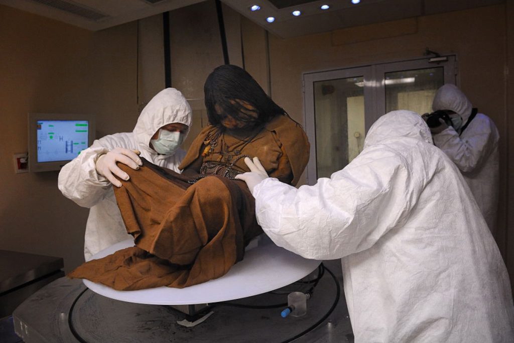 Museo de Arqueología de Alta Montaña Crioconservación